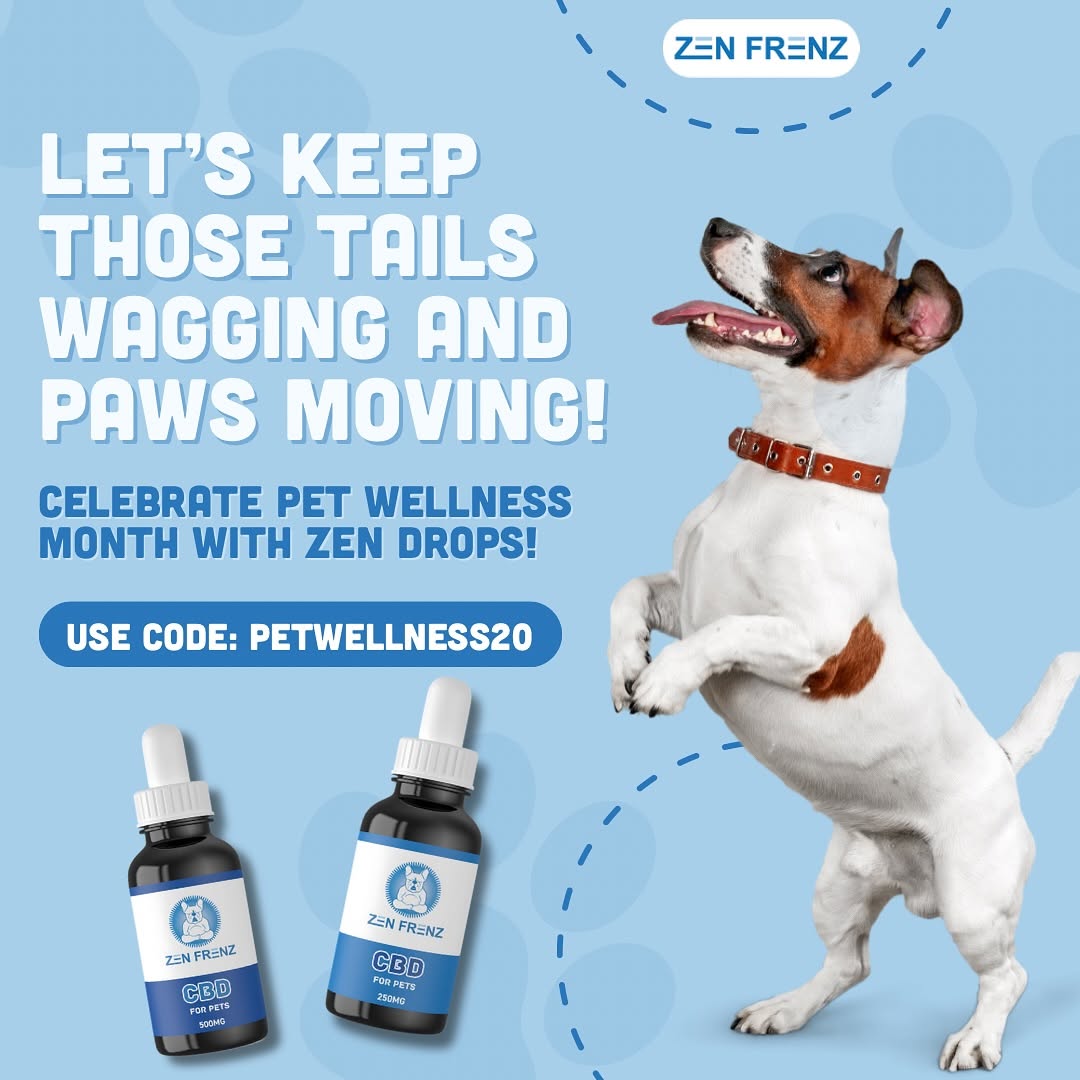 Happy Pet Wellness Month! Use Code PETWELLNESS20 – Zen Frenz